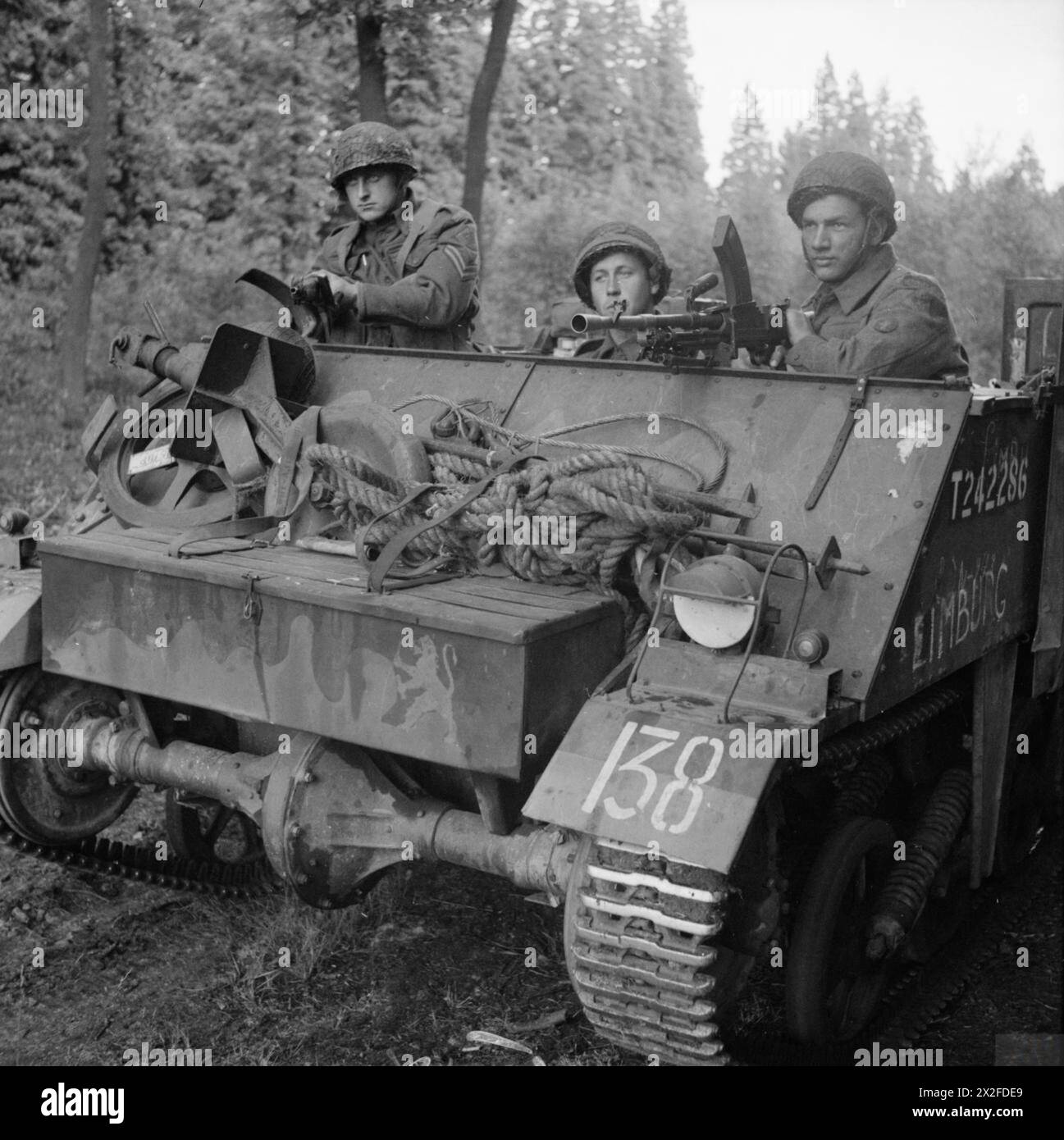 THE BRITISH ARMY IN NORTH-WEST EUROPE 1944-1945 - A Loyd carrier and ...
