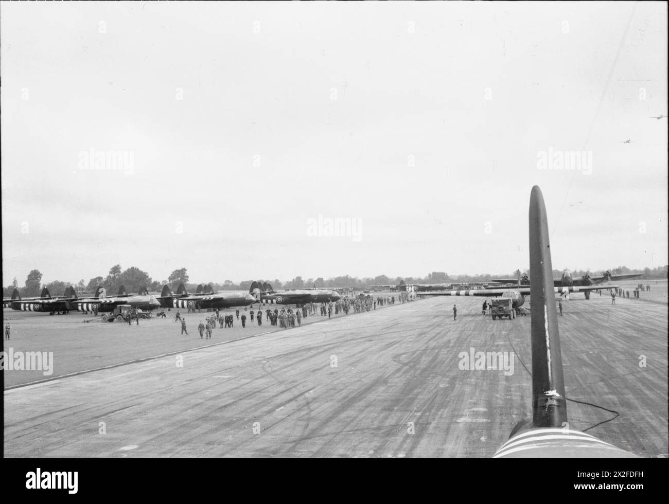 Operation MARKET I involved RAF No. 38 Group preparing Short Stirling ...