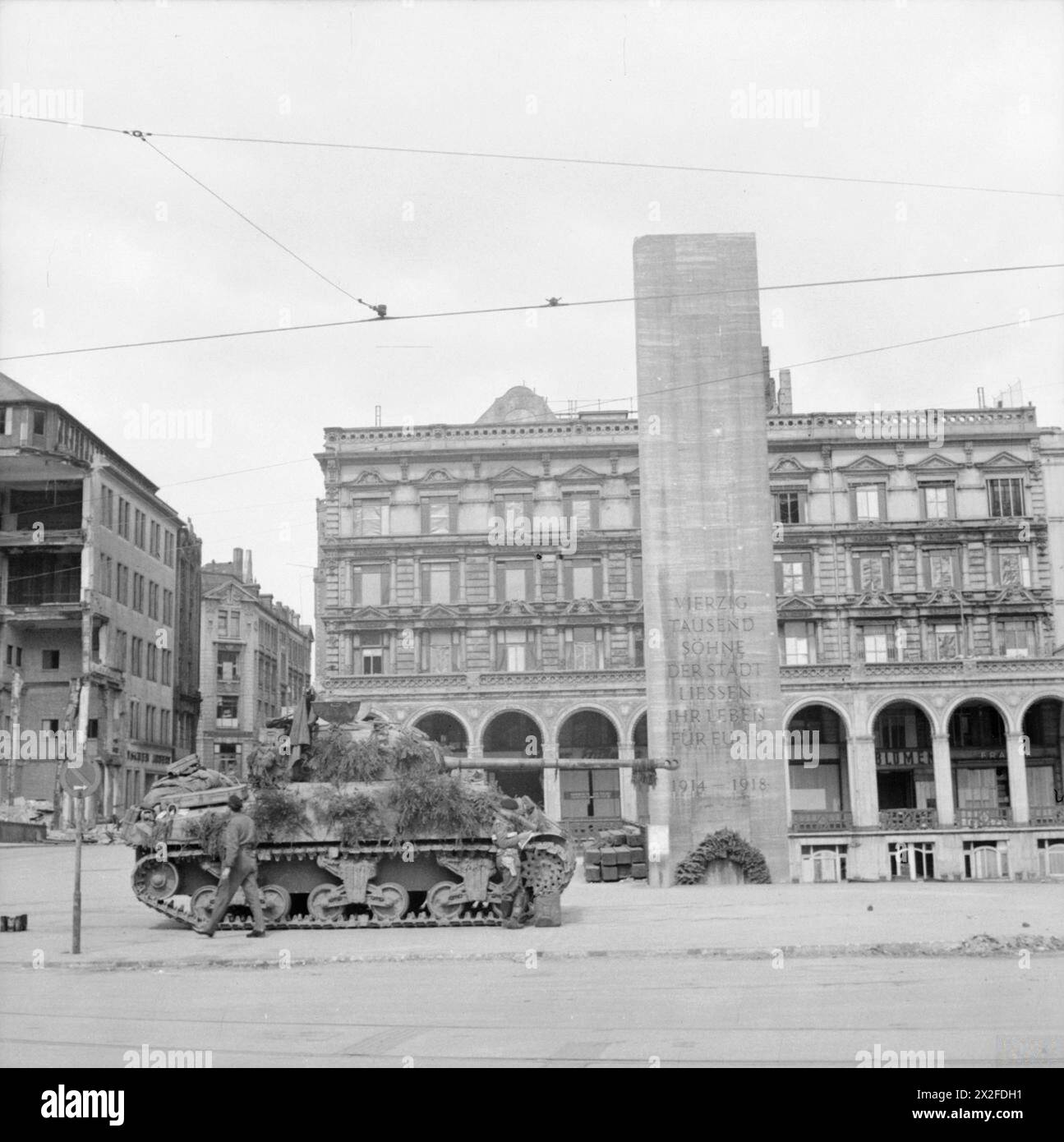 THE BRITISH ARMY IN NORTH-WEST EUROPE 1944-45 - A Sherman Firefly of ...