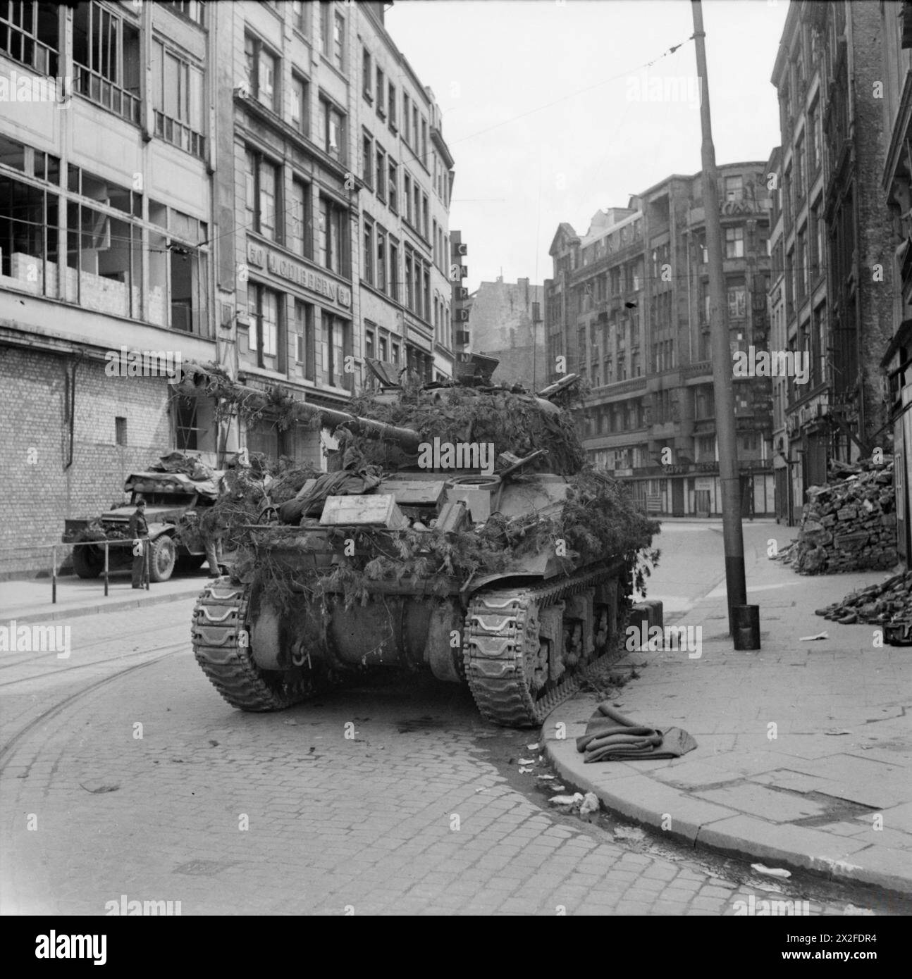 Sherman firefly tanks in germany hi-res stock photography and images ...