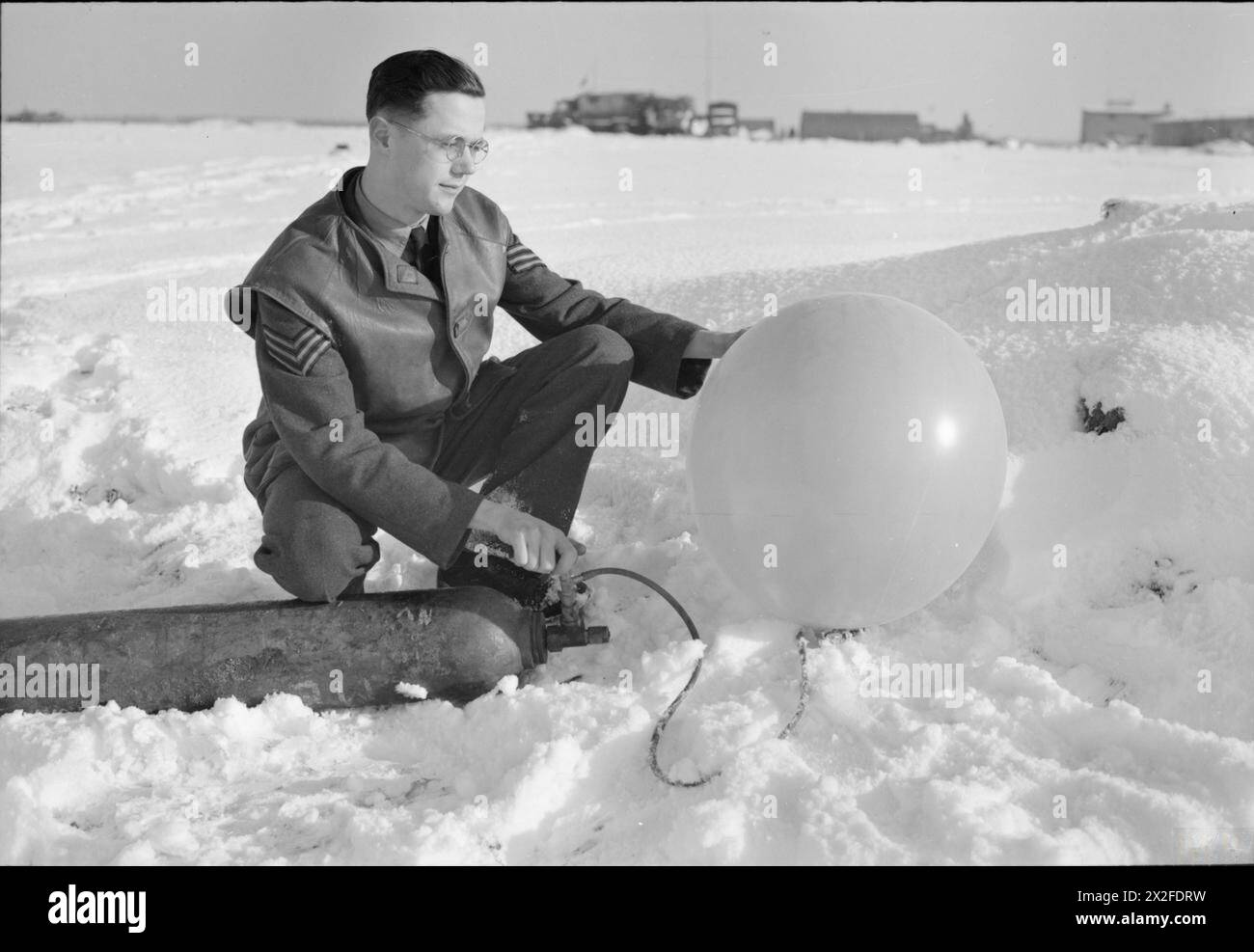 ROYAL AIR FORCE: 2ND TACTICAL AIR FORCE, 1943-1945. - A meteorologist ...