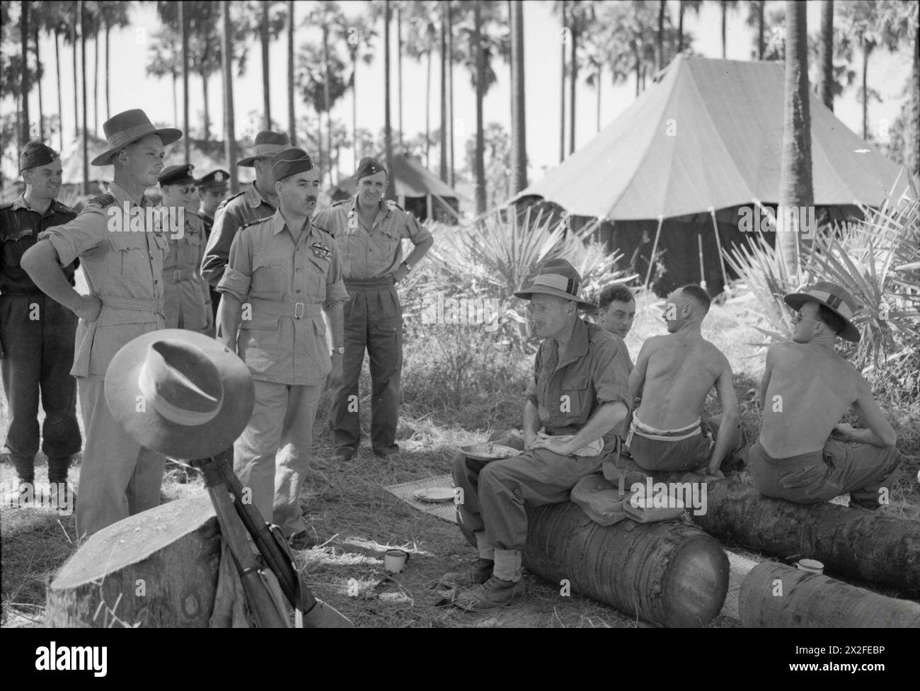 Air Marshal Sir Guy Garrod, Temporary Allied Air Commander-in-Chief ...