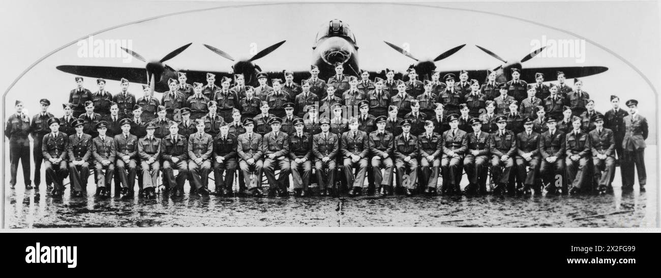 NO. 617 SQUADRON, ROYAL AIR FORCE, 1939-1945. - Group photograph of No ...