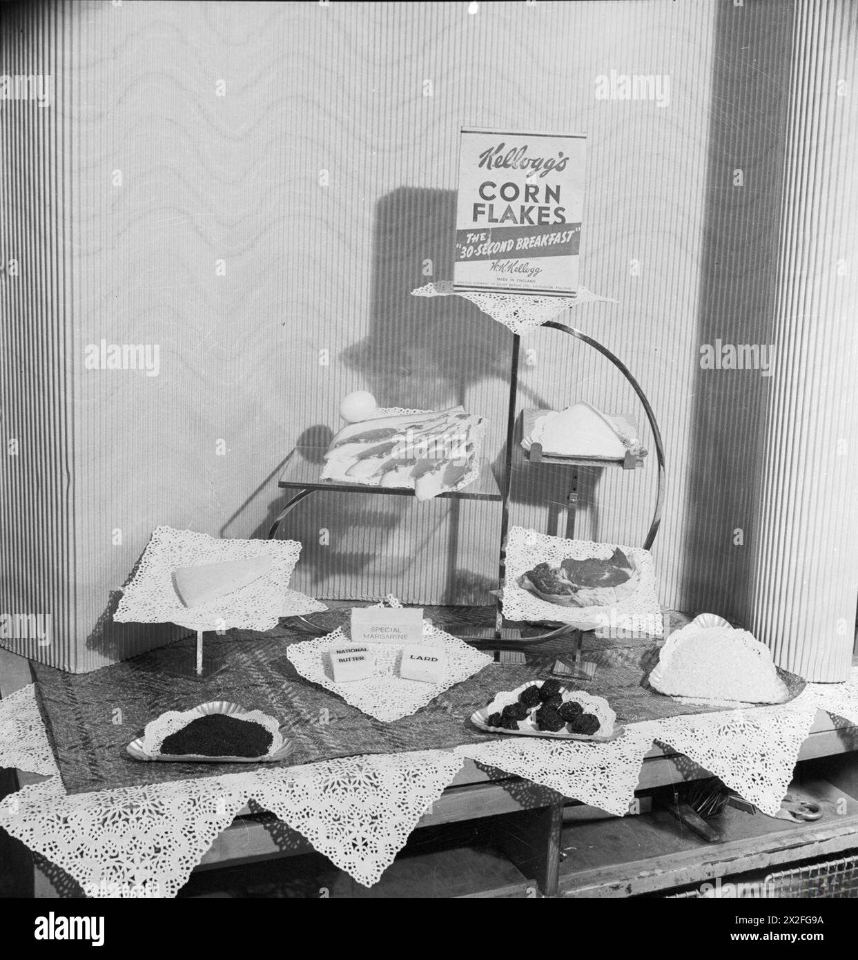 THE HOME FRONT IN BRITAIN DURING THE SECOND WORLD WAR - A display ...