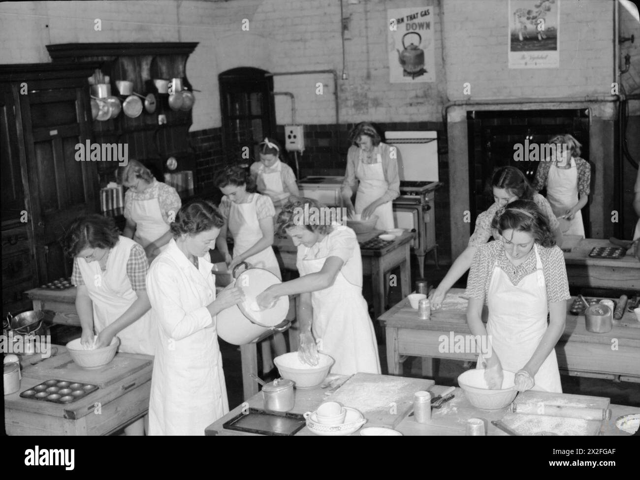 Domestic science and uk school hi-res stock photography and images - Alamy