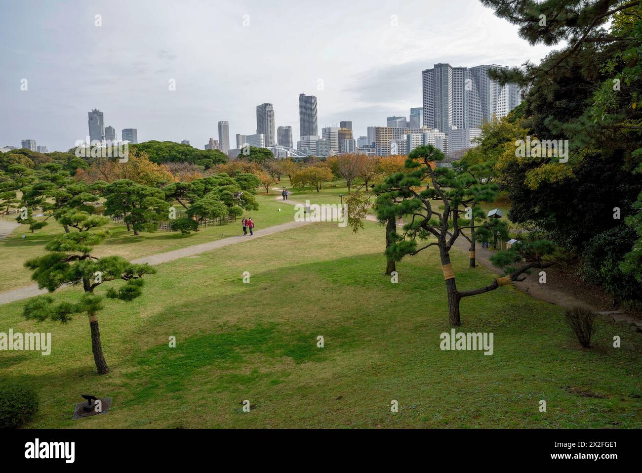 geography / travel, Japan, Kanto, Tokyo, Hamarikyu Park, Imperial ...