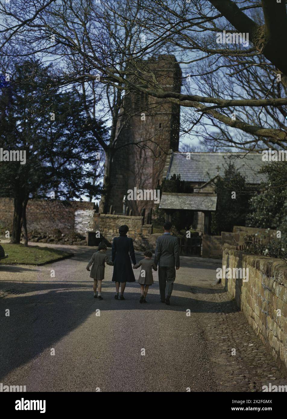 AN EIGHTH ARMY MAN ON LEAVE, WIRRAL, CHESHIRE, 14 APRIL 1944 - Lance ...