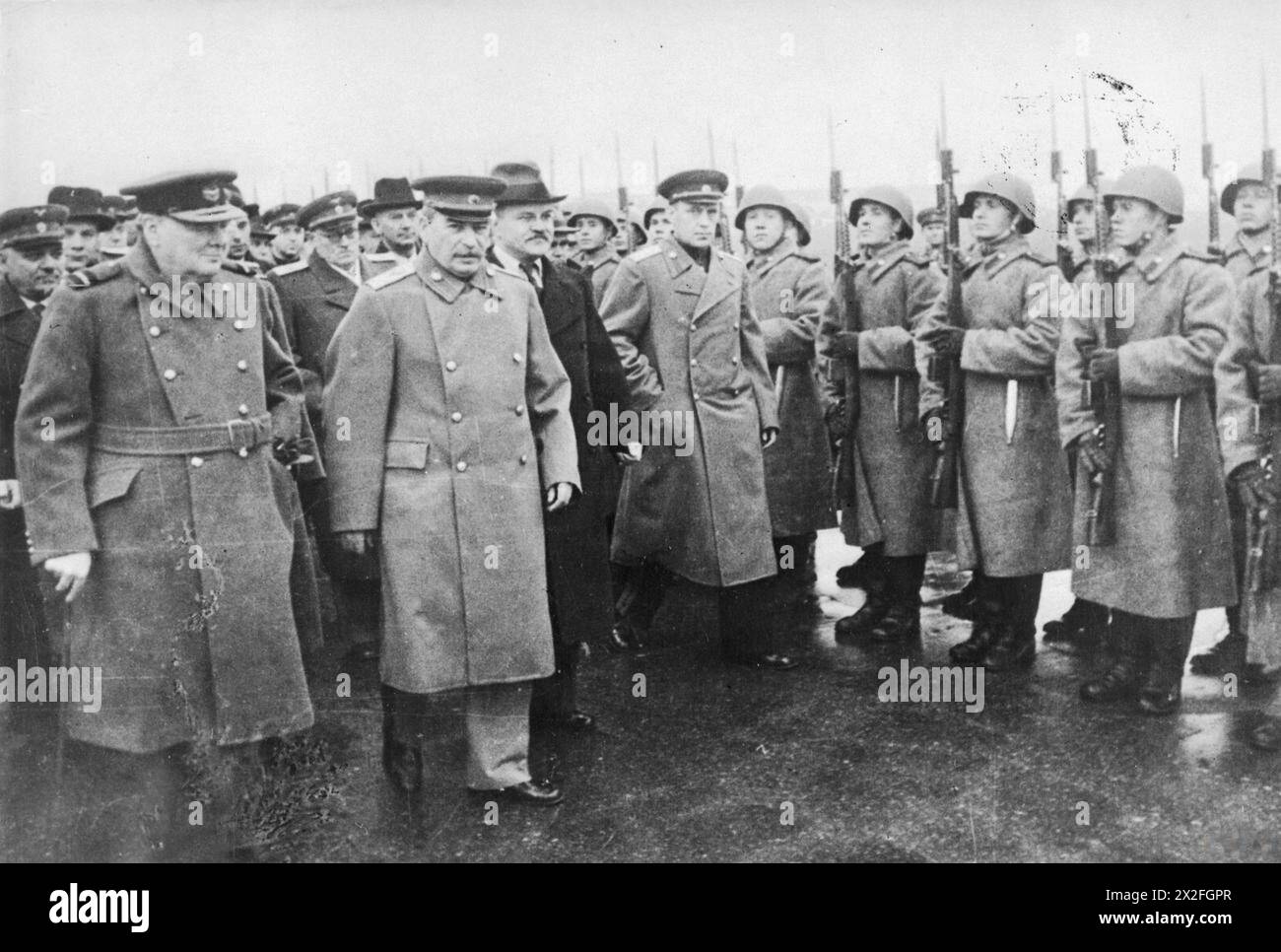 Stalin churchill october 1944 hi-res stock photography and images - Alamy