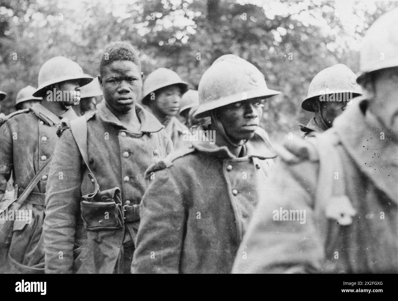 THE FALL OF FRANCE, 1940 - French-African colonial troops, captured by ...