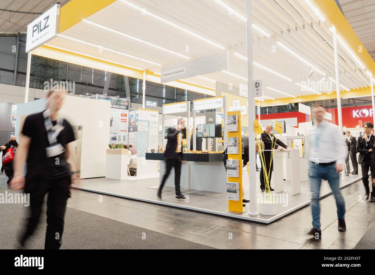 Hannover, Deutschland 22.- 26. April 2024: Hannover Messe 2024 Im Bild ...