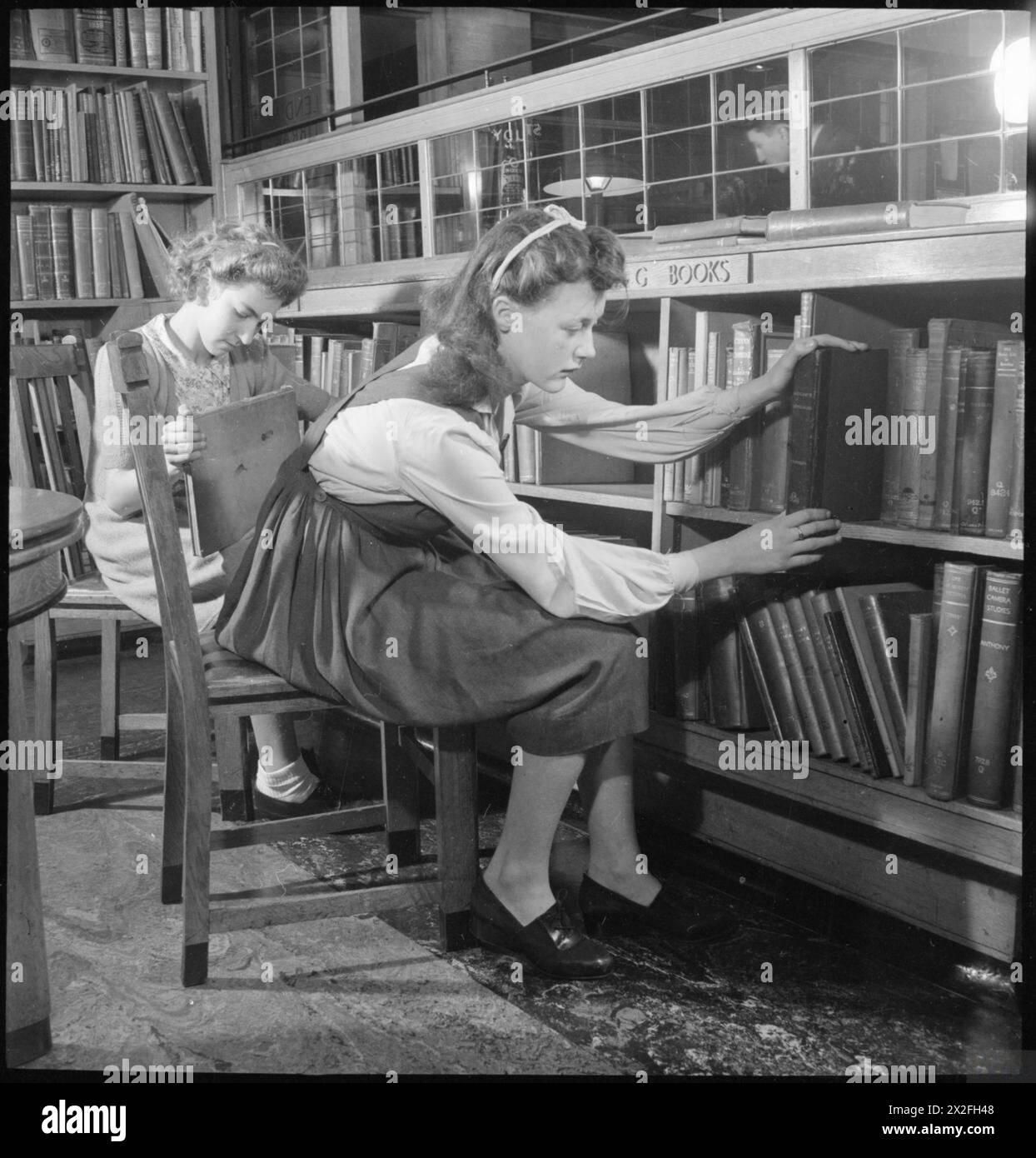 PUBLIC LIBRARY: THE WORK OF LEYTON PUBLIC LIBRARY SERVICE, CHURCH LANE, LEYTONSTONE, LONDON ...