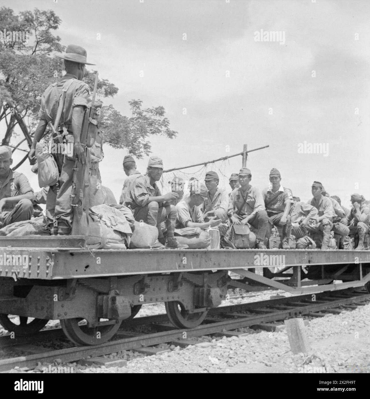 THE JAPANESE SURRENDER IN BURMA, 1945 - Japanese prisoners from the ...
