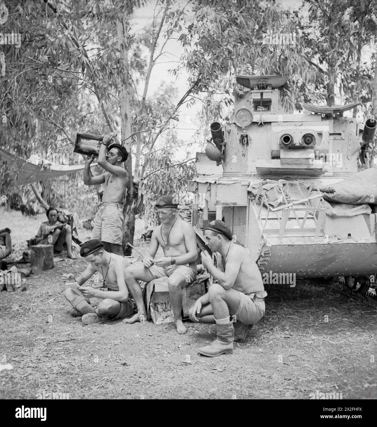 THE CAMPAIGN IN SYRIA 1941 - An Australian Vickers Light Tank Mk VI and ...