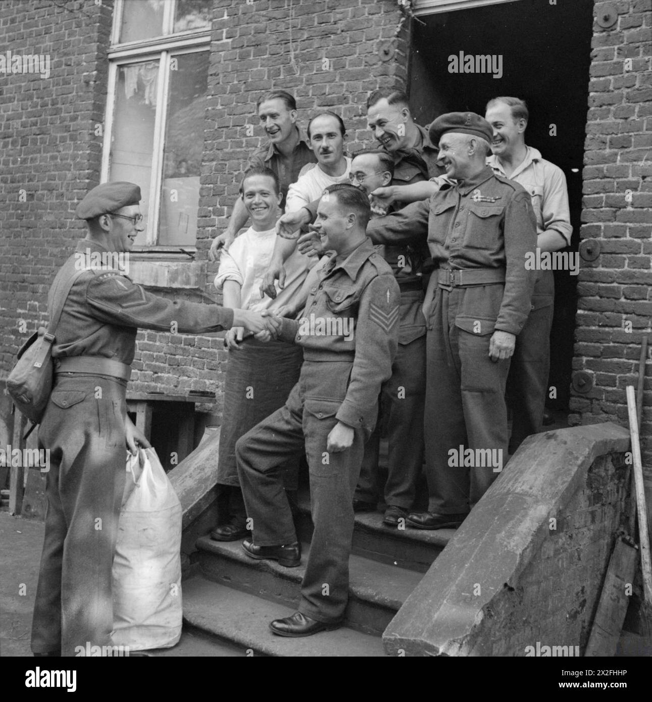 GERMANY UNDER ALLIED OCCUPATION - Lance Corporal E Cowley of the Royal ...