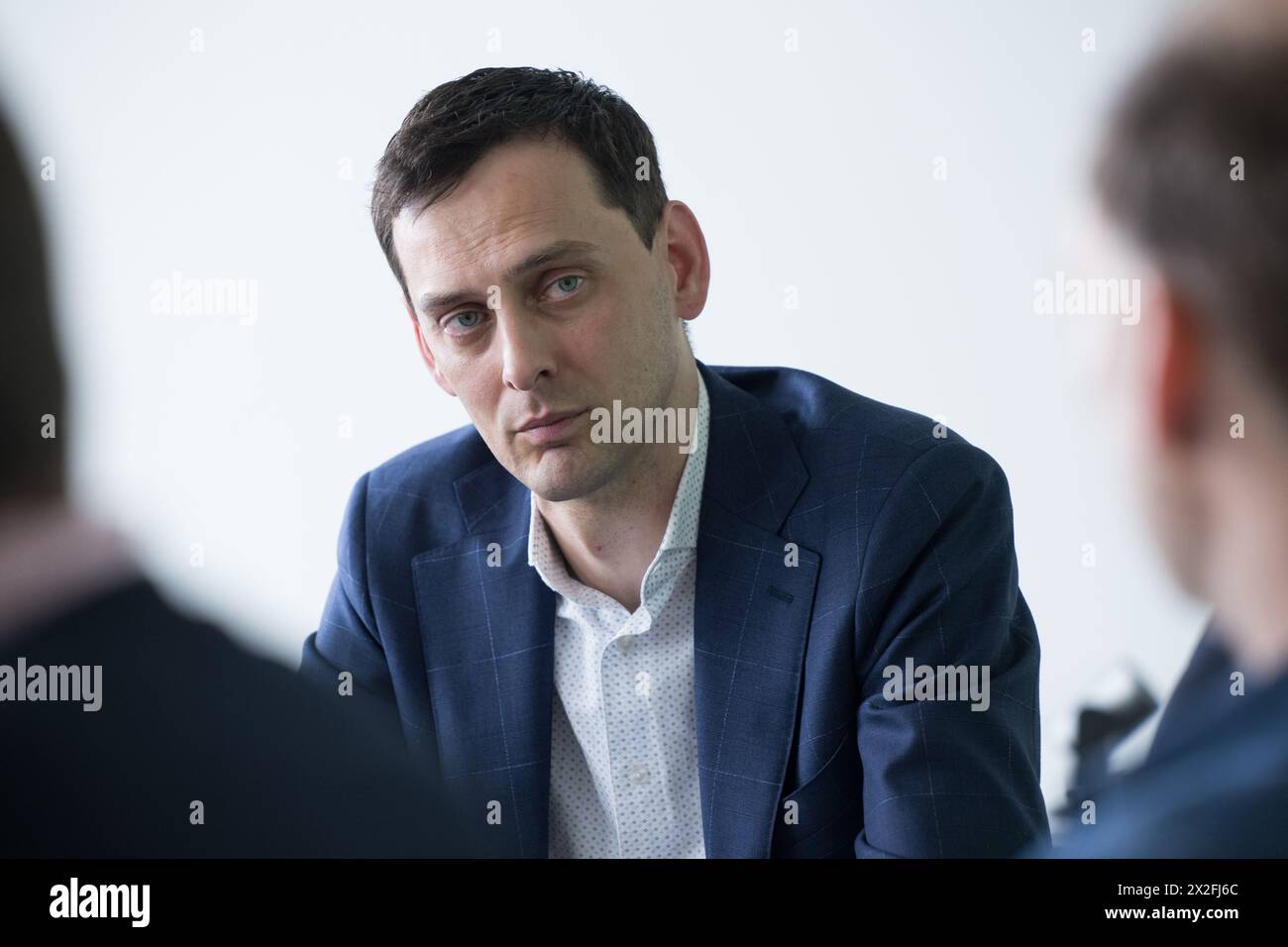 Berlin, Germany. 22nd Apr, 2024. Martin Hikel (SPD), district mayor of ...