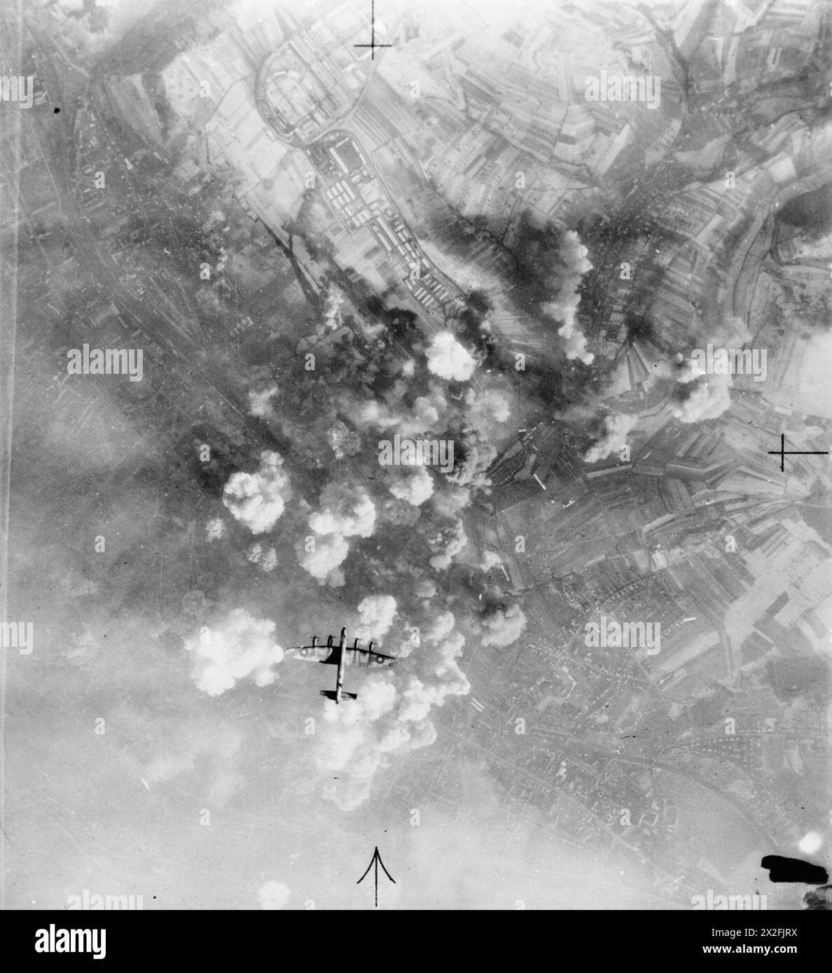 1942 lancaster germany raid hi-res stock photography and images - Alamy
