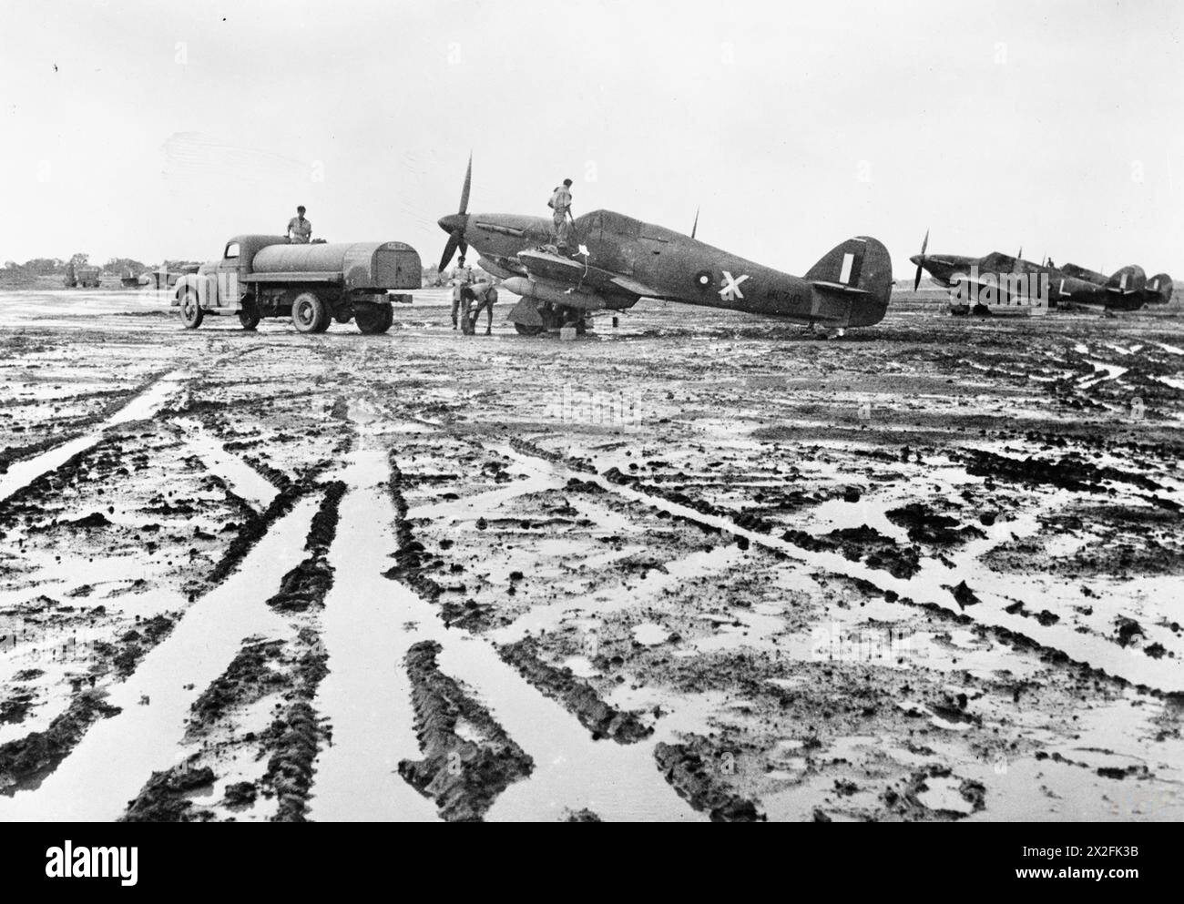 INDIAN AIR FORCE FIGHTS THE MONSOON IN ASSAM - For story see Cl.694 ...