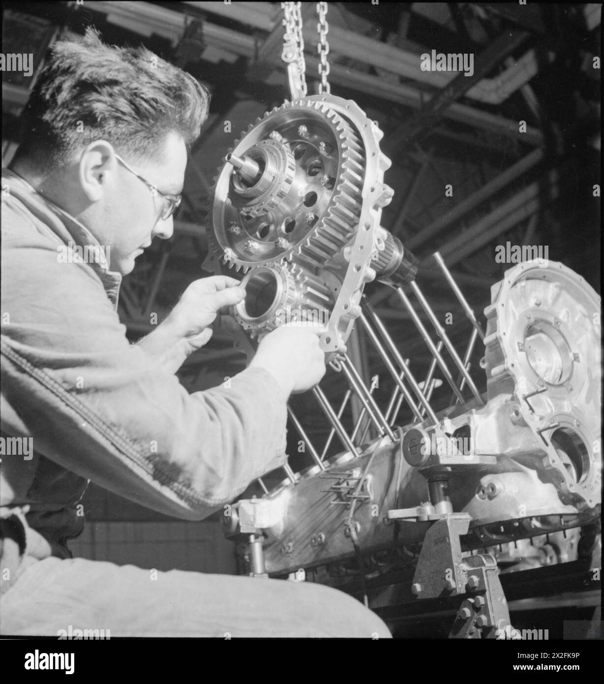 A MERLIN IS MADE: THE PRODUCTION OF MERLIN ENGINES AT A ROLLS ROYCE ...