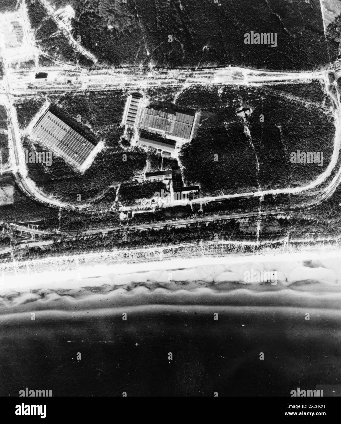 THE ROYAL AIR FORCE 1943 - 1944: AERIAL VIEWS OF V2 ROCKET SITES AT ...