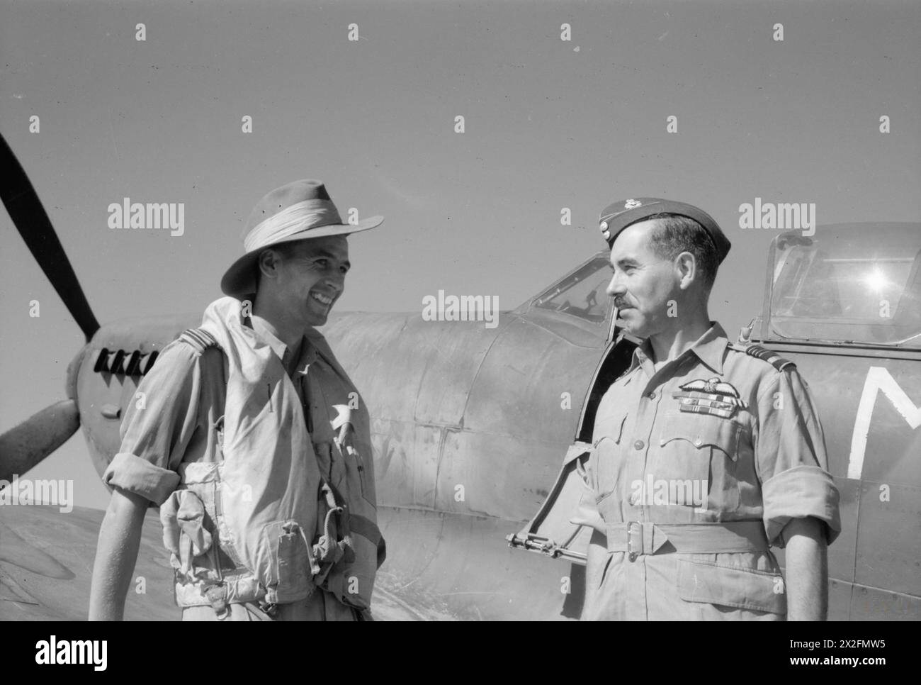Air Marshal Sir Guy Garrod, Allied Air Commander in Chief of Air ...