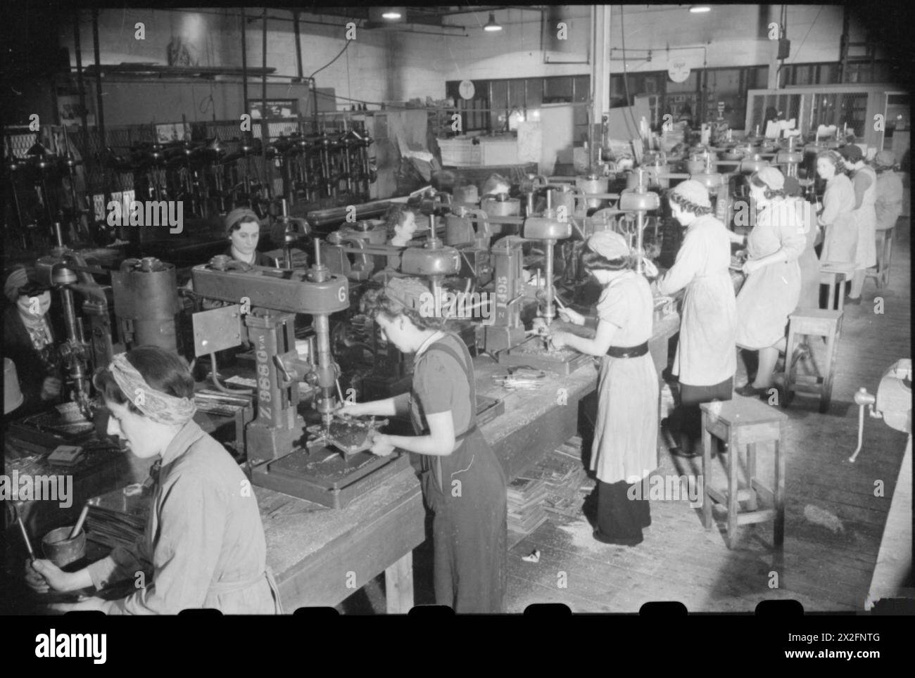 BIRTH OF A BOMBER: AIRCRAFT PRODUCTION IN BRITAIN, 1942 - Women at work ...