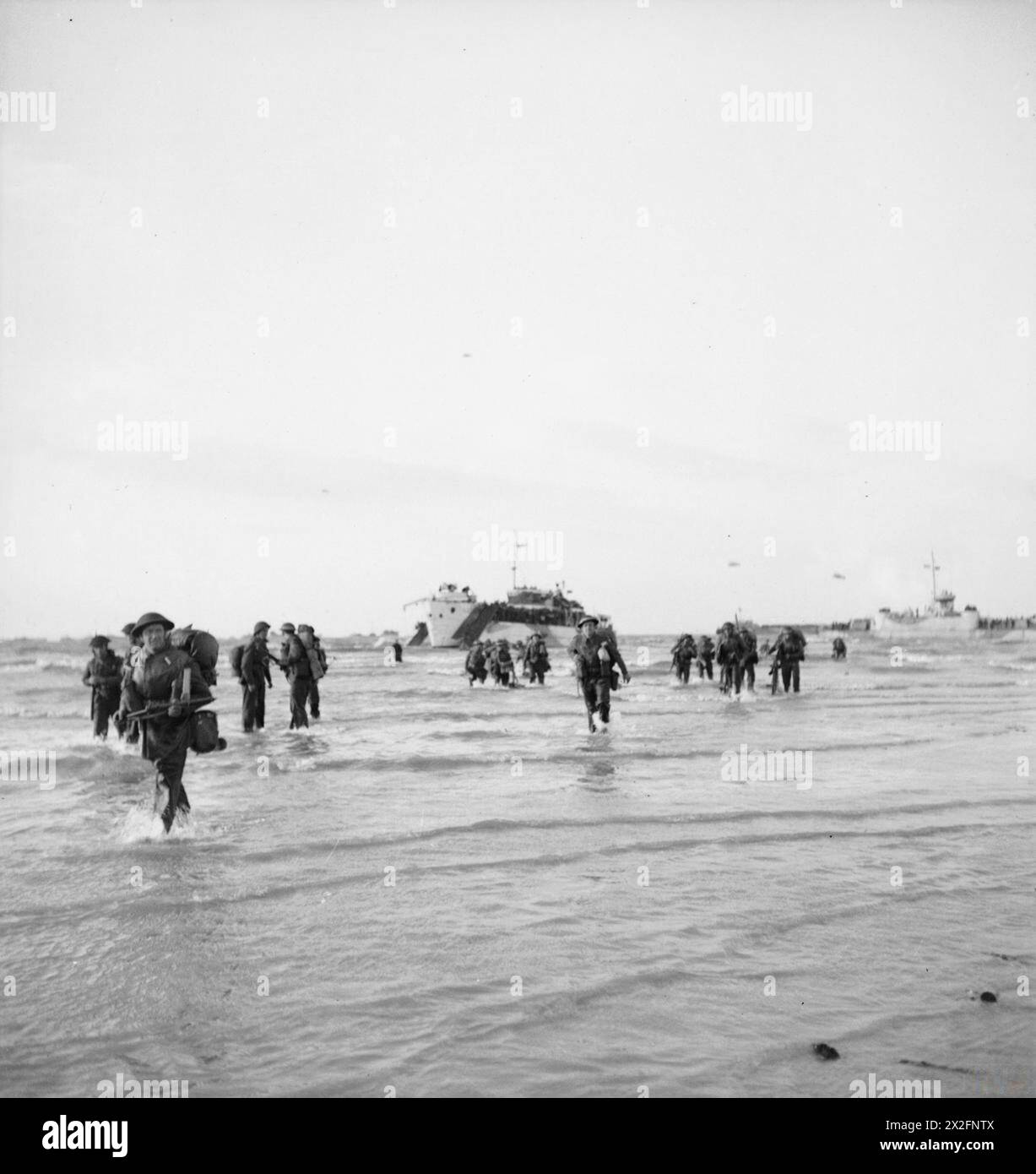 D-DAY - BRITISH FORCES DURING THE INVASION OF NORMANDY 6 JUNE 1944 ...