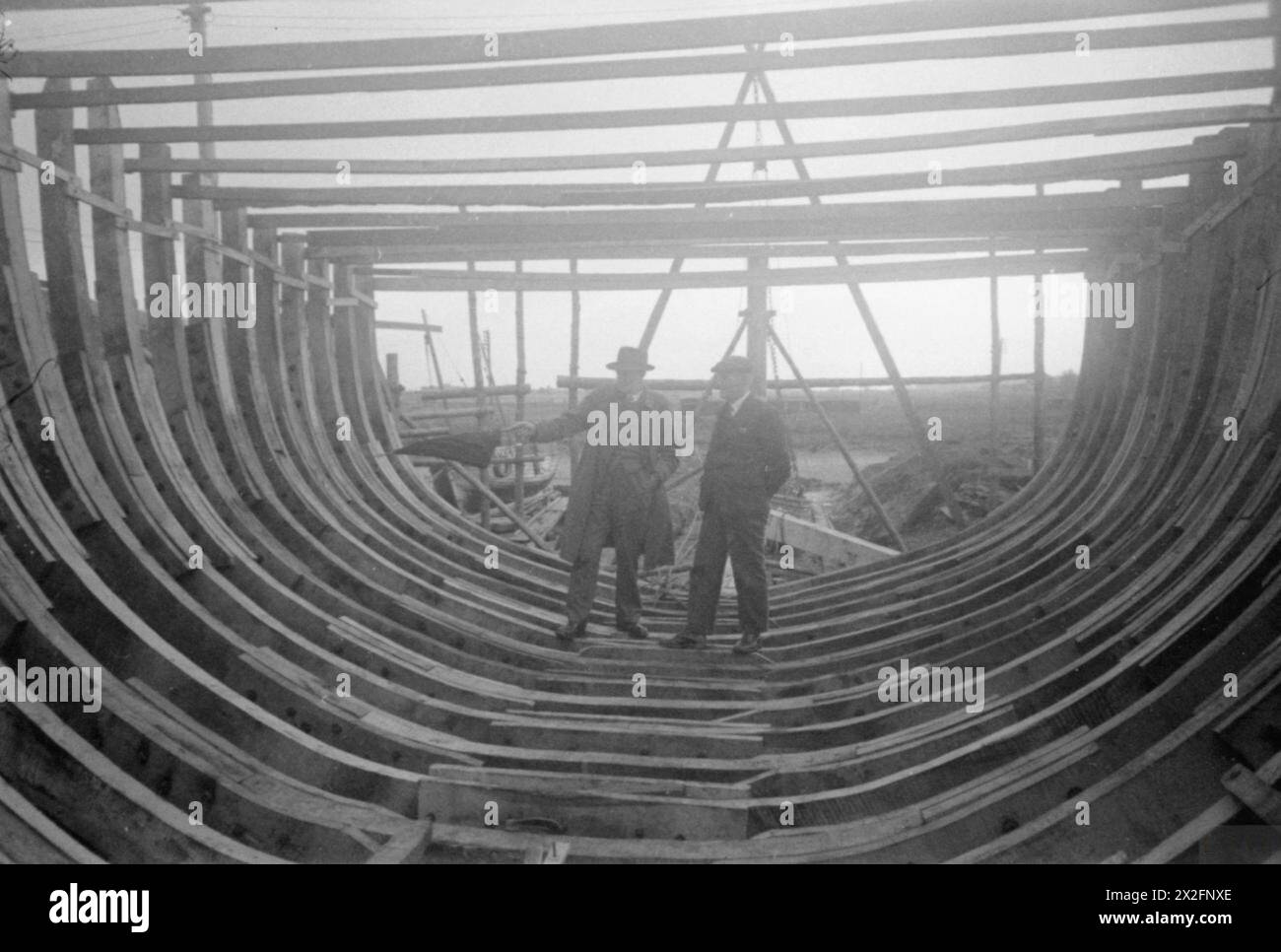 Construction of motor fishing vessels hi-res stock photography and ...