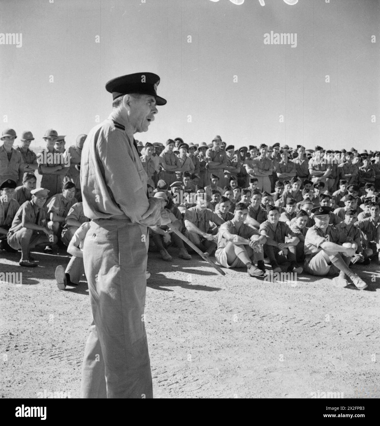 Marshal of the Royal Air Force, Lord Hugh Trenchard, addresses members ...