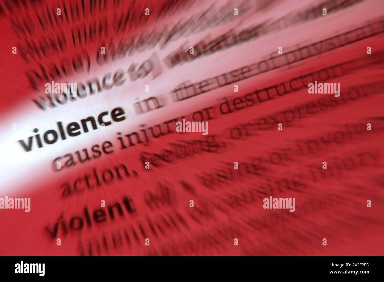 Violence - the use of physical force to cause harm to people, animals ...