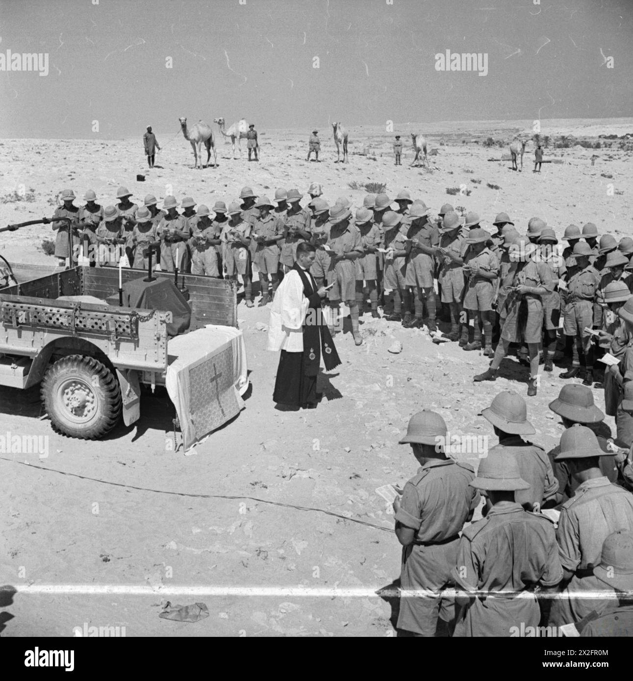 THE BRITISH ARMY IN NORTH AFRICA 1941 - An army truck serving as an ...