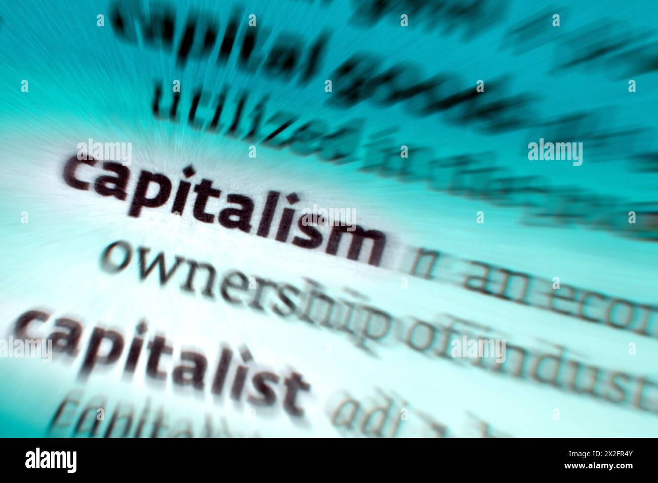 Capitalism is an economic and political system in which a country's ...