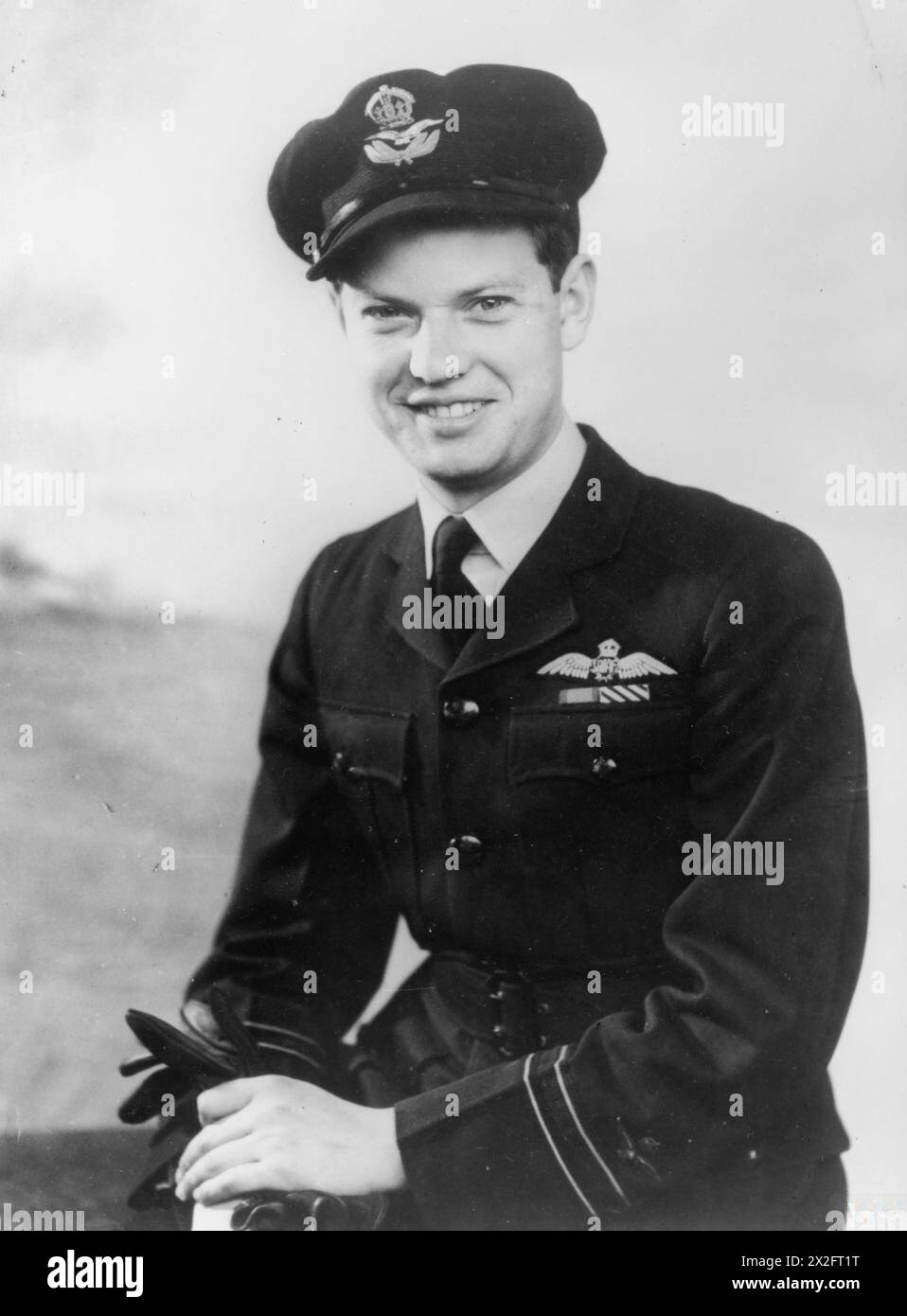 "Flight Lieutenant D J Shannon, awarded the DSO and DFC, is ...