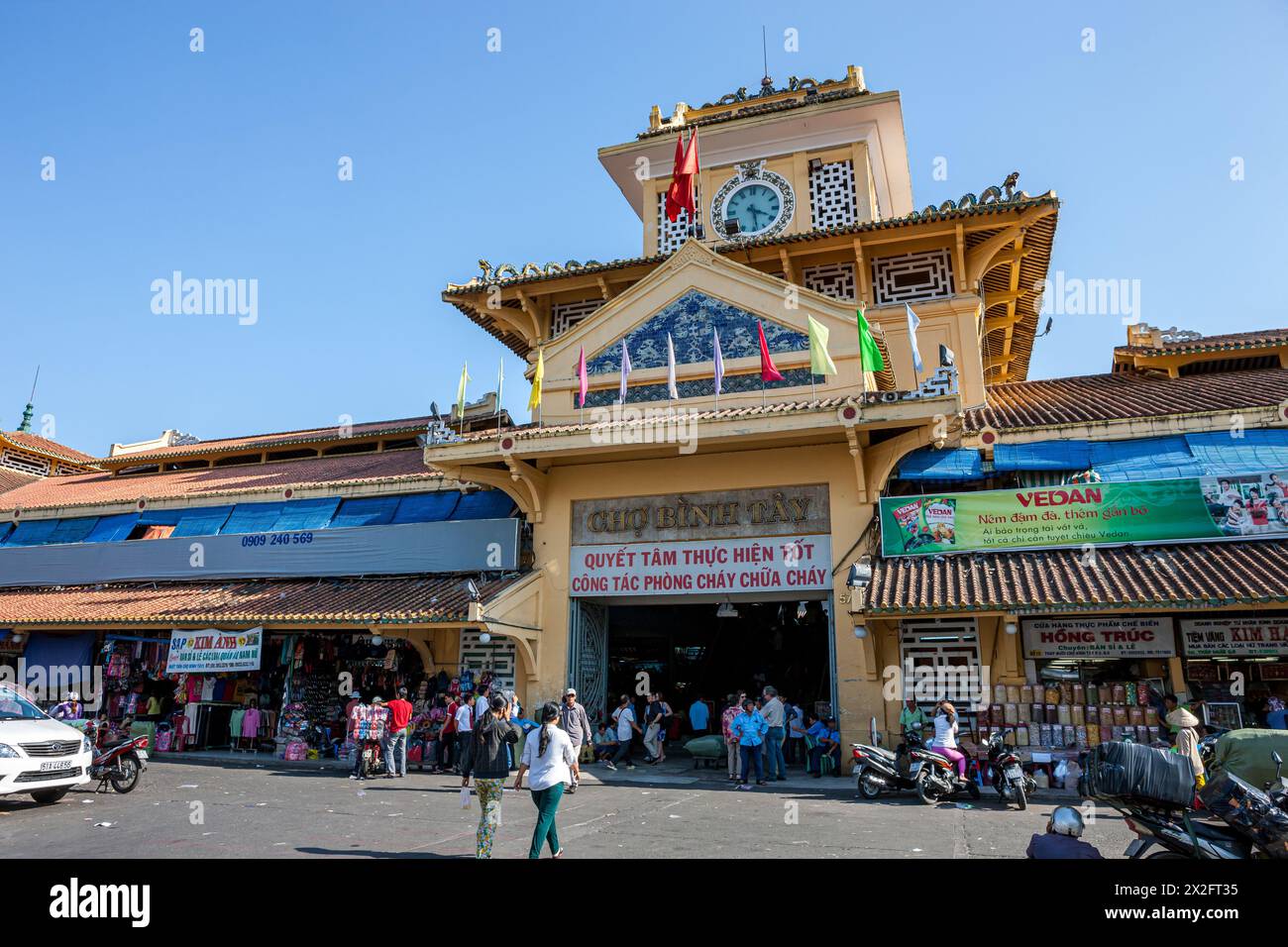 Vietnam, Ho Chi Minh City, Saigon, Cho Lon Market Stock Photo - Alamy