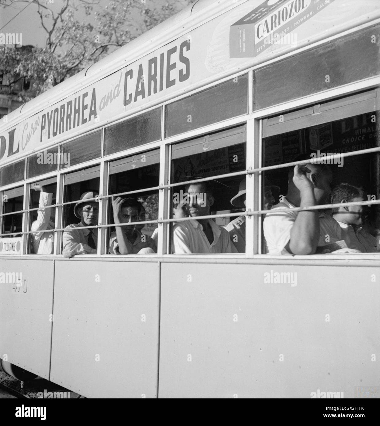 CECIL BEATON PHOTOGRAPHS: GENERAL - Civilian passengers seen through ...
