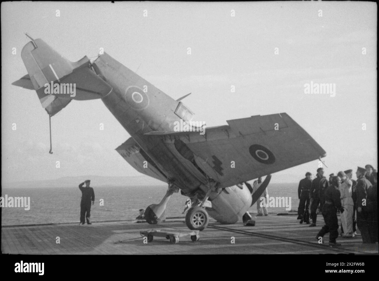 THE ROYAL NAVY DURING THE SECOND WORLD WAR - A Grumman Hellcat (Mark 1 ...