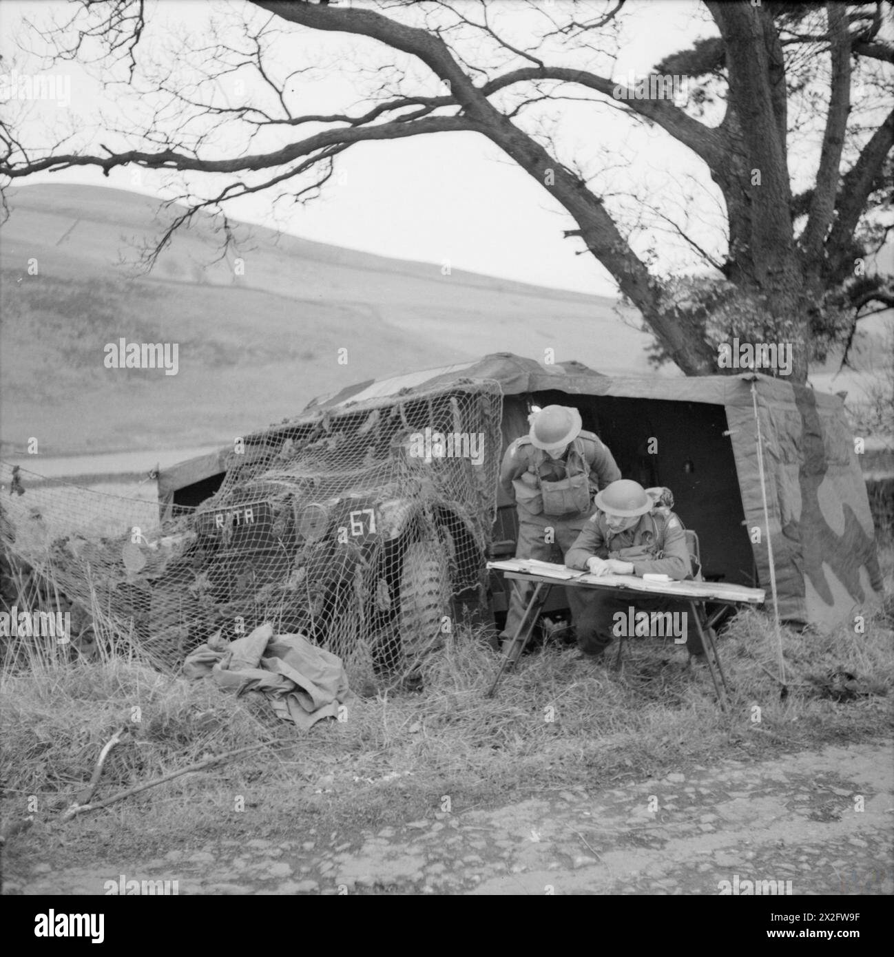 Officers of the Leicestershire Regiment, part of the 46th (North ...