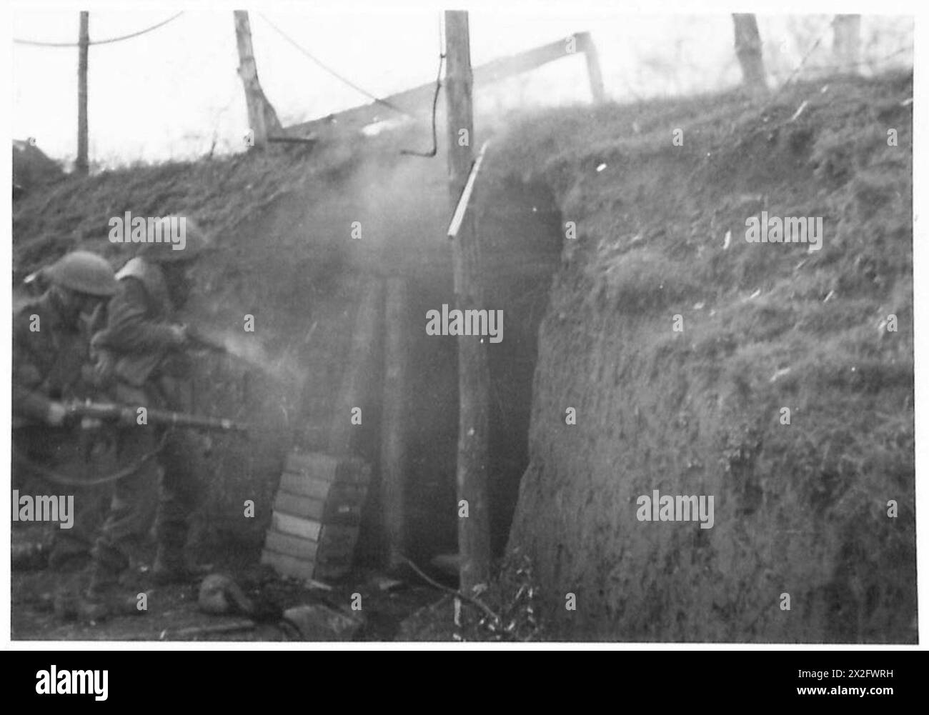 Germany 1945 british battle Black and White Stock Photos & Images - Alamy