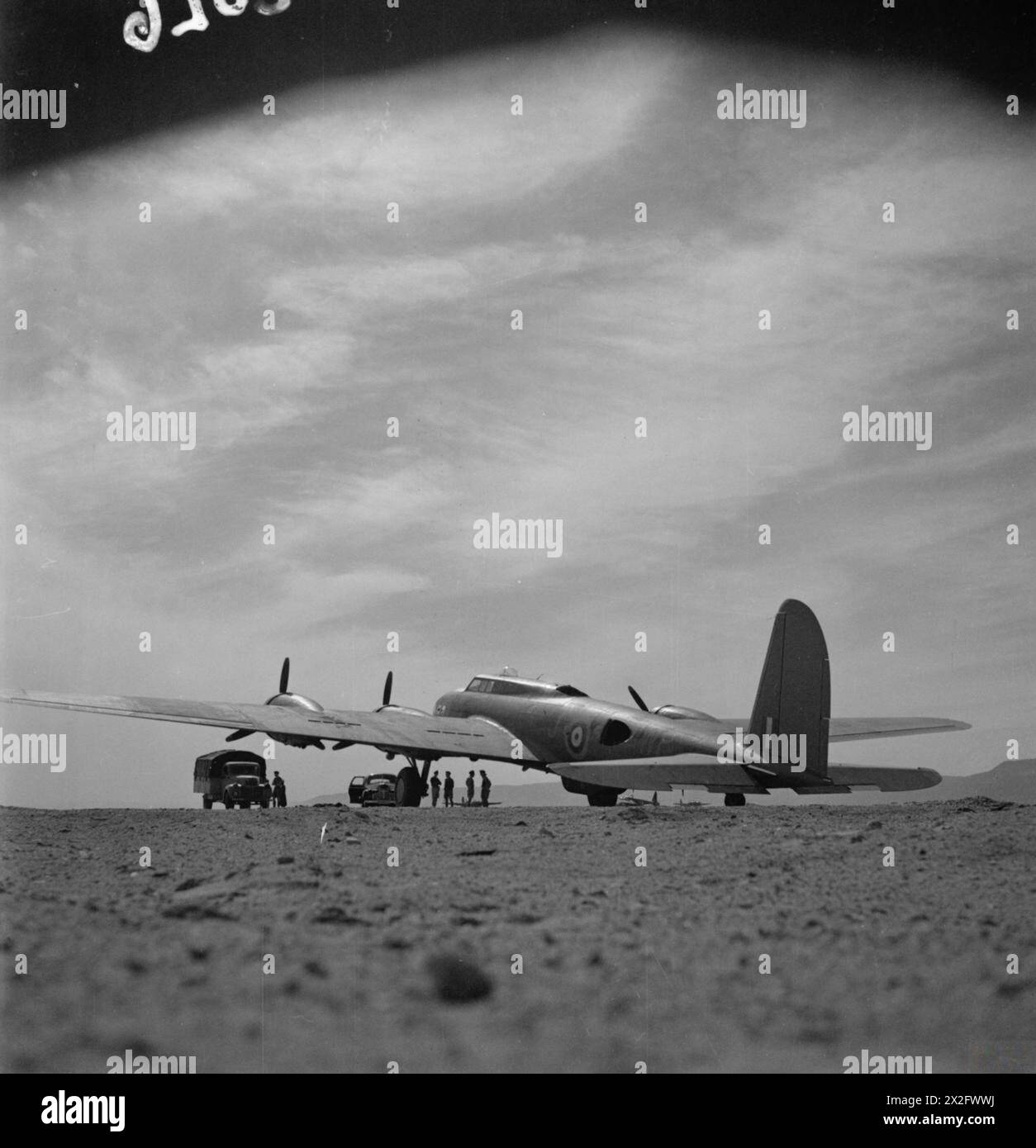 Boeing Fortress Mark I AN532 'WP-J' of No. 90 Squadron RAF/220 Squadron ...