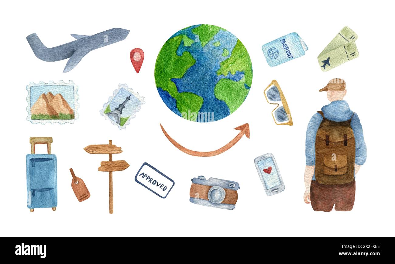 Pair of people sitting on front seats of car moving along highway ...