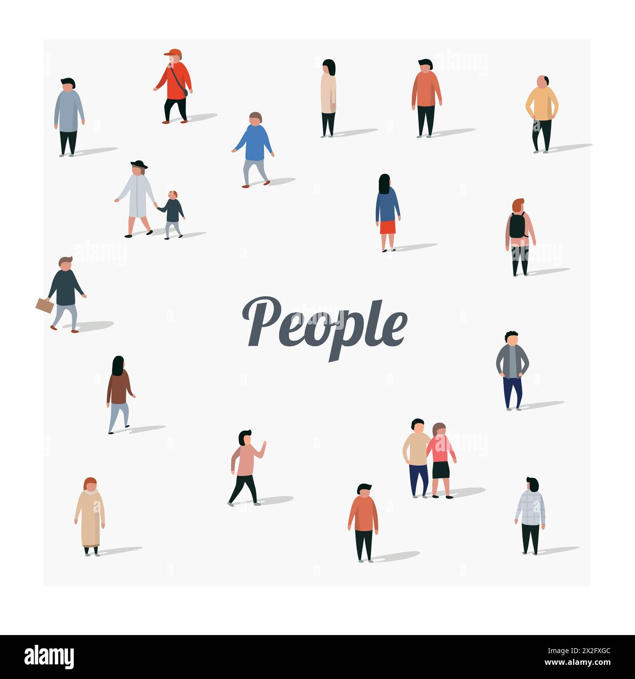 Business women friends street Stock Vector Images - Alamy