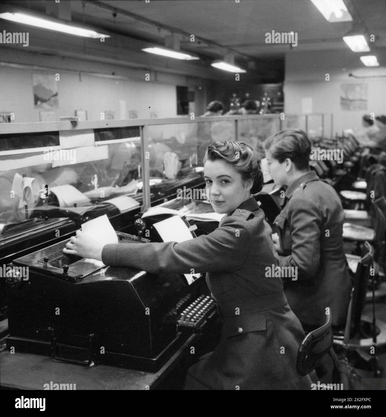 Teleprinter service hi-res stock photography and images - Alamy