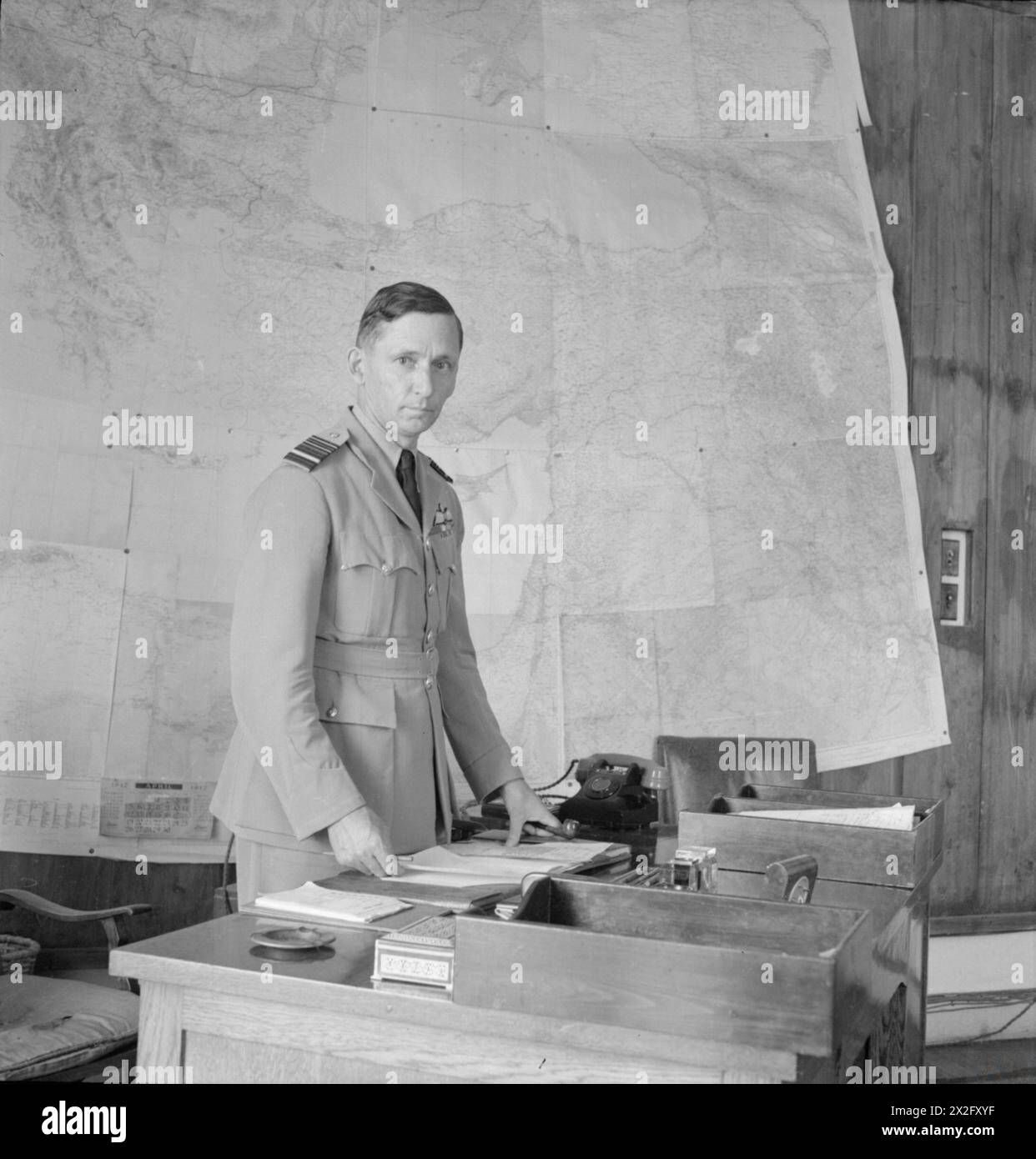 Air marshal arthur william tedder hi-res stock photography and images ...