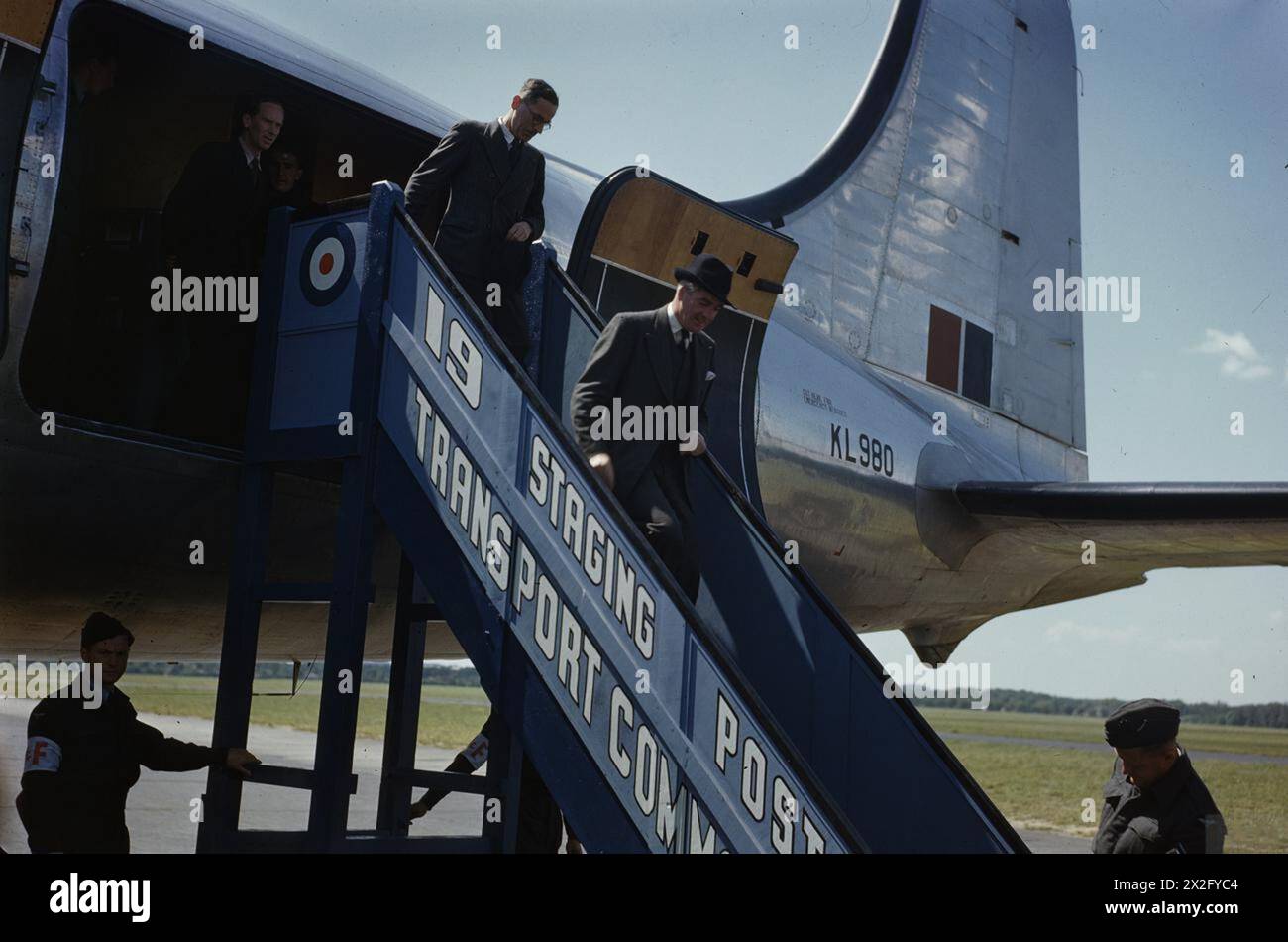THE POTSDAM CONFERENCE, JULY 1945 - The British Foreign Secretary, the ...