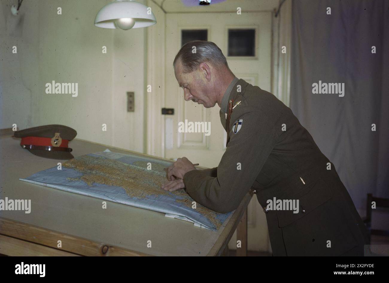 Half-length portrait of Lieutenant General Miles C. Dempsey, Commander ...