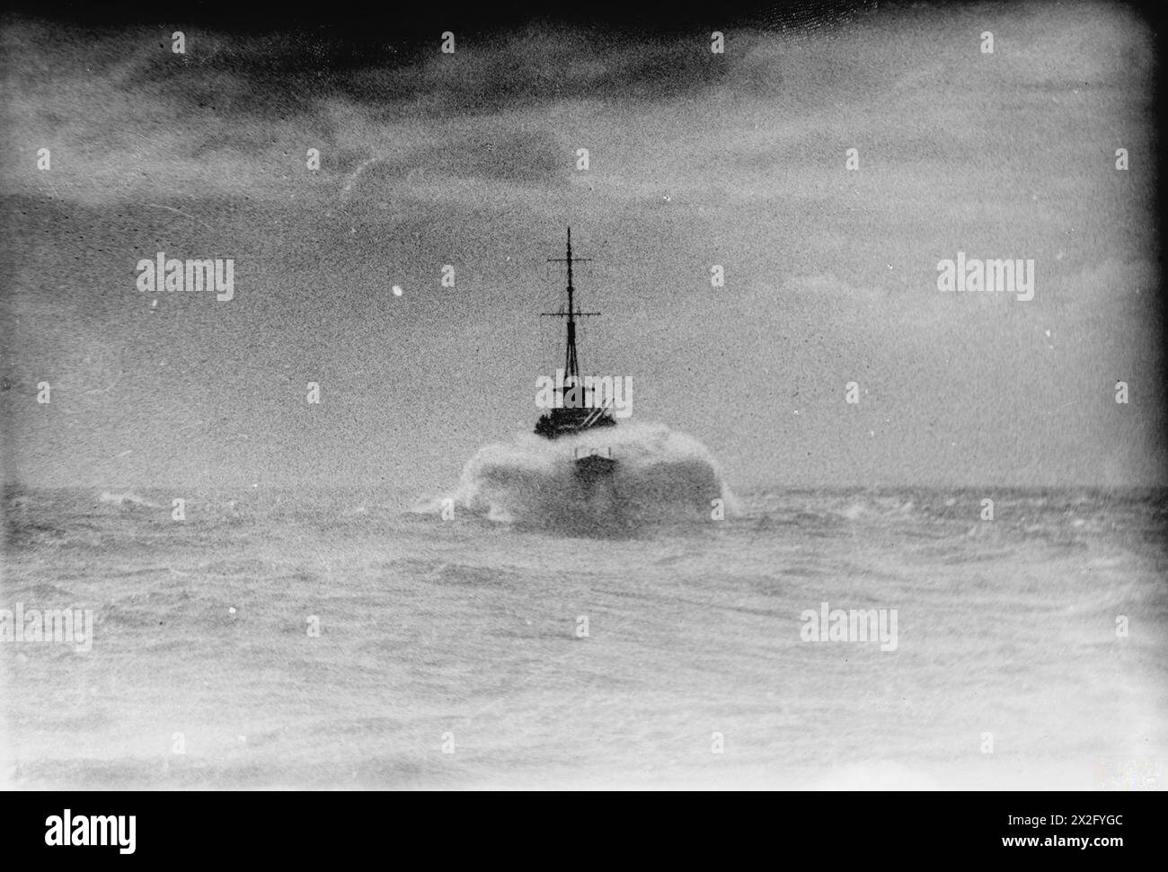 In August 1940, HMS Kashmir operates at sea alongside destroyers HMS ...