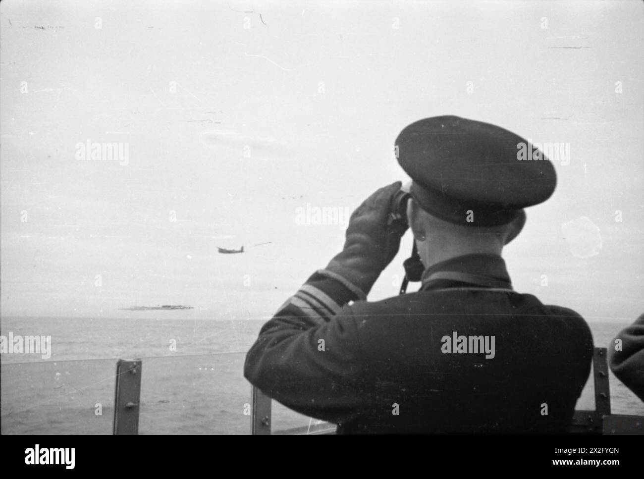 EAST COAST CONVOY. OCTOBER 1940, ON BOARD HMS WESTMINSTER, AN ESCORT ...