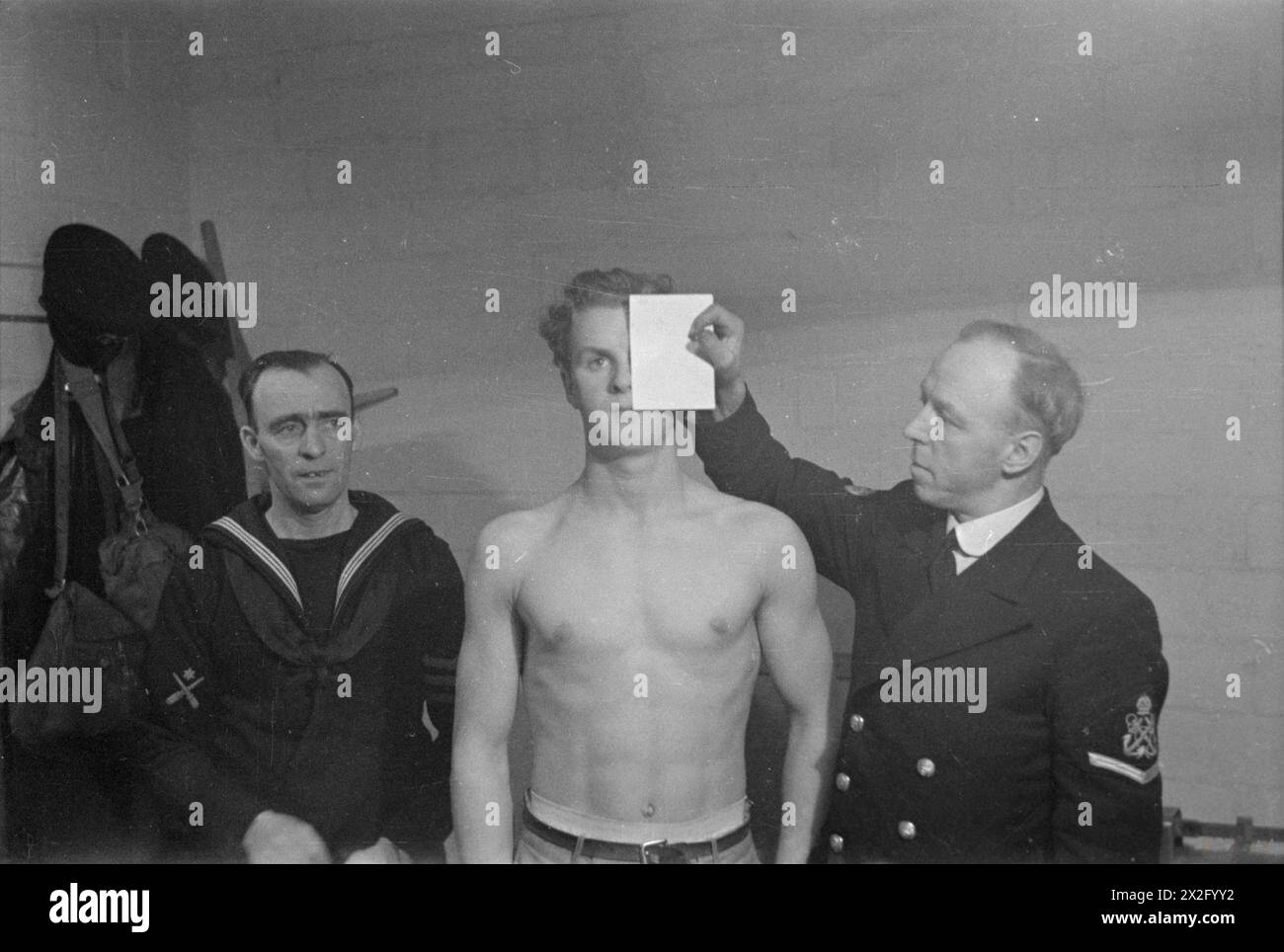 In 1940 at HMS Europa, Lowestoft, new entrants to the Royal Navy ...