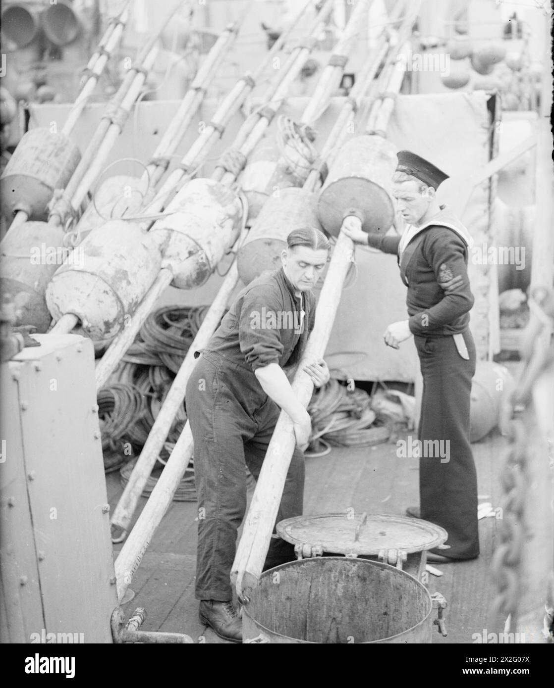 "THE SWEEPERS". SHIPS AND MEN OF THE 1ST AND 6TH MINESWEEPING FLOTILLAS ...