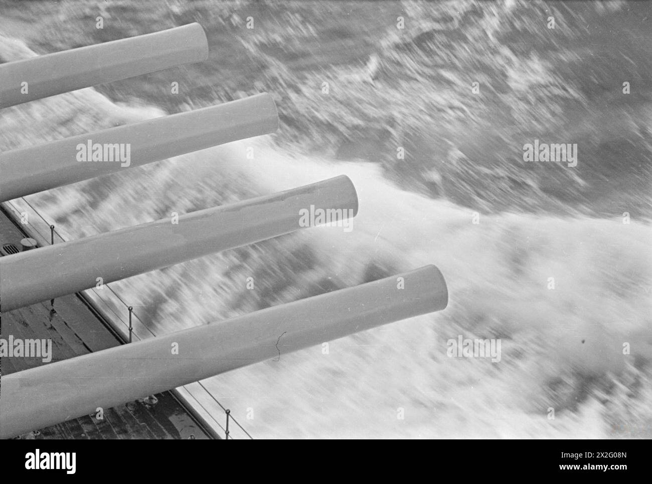 In January 1941, HMS King George V sails to America with Lord Halifax ...