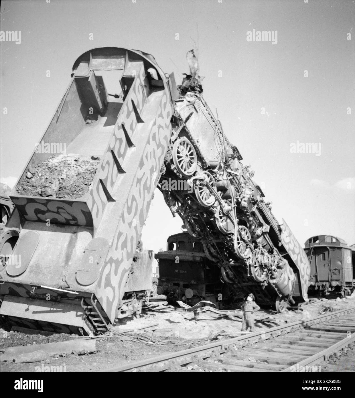 Germany 1945 explosion hi-res stock photography and images - Alamy